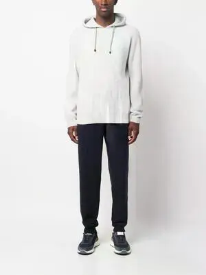 Brunello Cucinelli Drawstring Cotton Track Pants