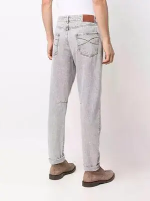 Brunello Cucinelli Stonewashed Straight-leg Jeans
