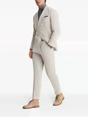 Brunello Cucinelli Striped Tailored Trousers