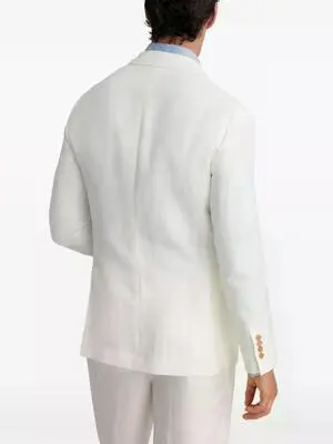 Brunello Cucinelli Single-breasted Linen Blazer