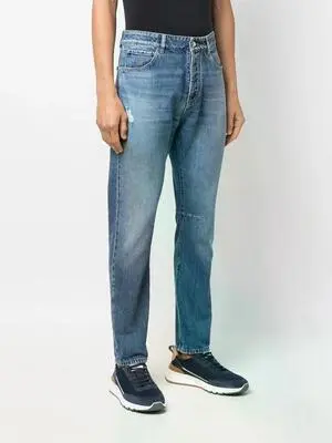 Brunello Cucinelli Mid-rise Straight-leg Jeans