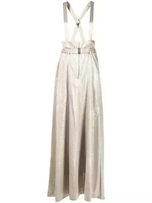 Brunello Cucinelli Sequinned High-waisted Trousers