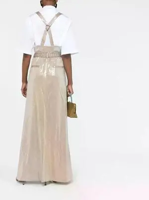 Brunello Cucinelli Sequinned High-waisted Trousers