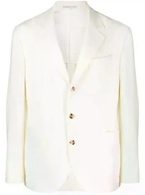 Brunello Cucinelli Single-breasted Wool-blend Blazer