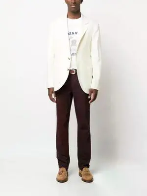 Brunello Cucinelli Single-breasted Wool-blend Blazer