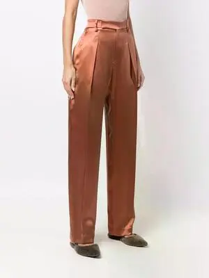Brunello Cucinelli High-waisted Straight Trousers