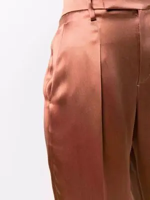 Brunello Cucinelli High-waisted Straight Trousers