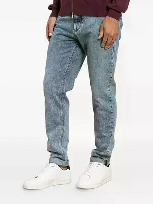 Brunello Cucinelli Straight-leg Jeans With Logo Embroidery