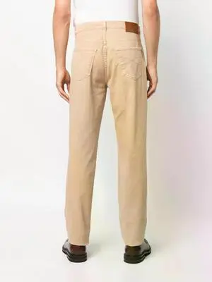 Brunello Cucinelli Garment-dyed Straight-leg Jeans