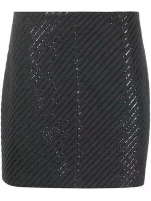 BRUNELLO CUCINELLI Sequin-Embellished Mini Skirt