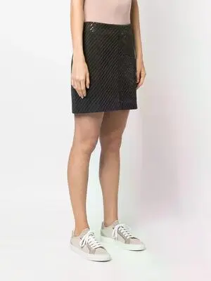 Brunello Cucinelli Sequin-embellished Mini Skirt