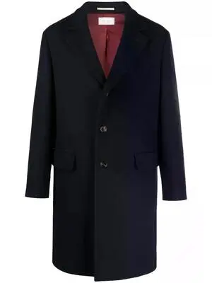 Brunello Cucinelli Single-breasted Wool-cashmere Coat - Blue