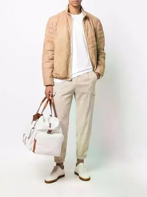 Brunello Cucinelli Tapered Cotton Trousers