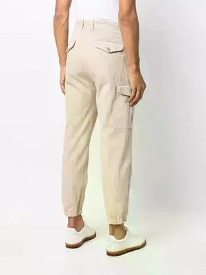 Brunello Cucinelli Tapered Cotton Trousers