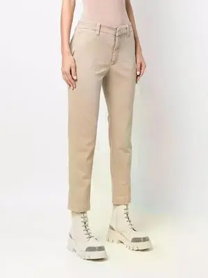 Brunello Cucinelli Cropped Cotton Chino Trousers