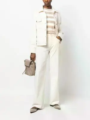 Brunello Cucinelli Striped Knitted Vest