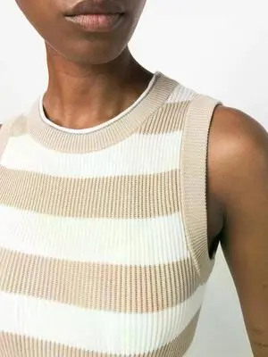 Brunello Cucinelli Striped Knitted Vest