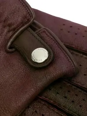 Brunello Cucinelli Perforated Leather Gloves