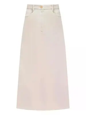 Brunello Cucinelli Pocket-detail Midi Skirt