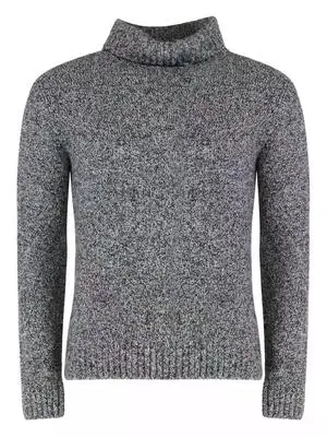MOORER Turtleneck Speckled Sweater