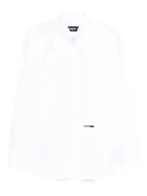 Dsquared2 Logo-detail Cotton Shirt - White