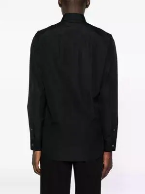 Dsquared2 Logo-detail Cotton Shirt - Black