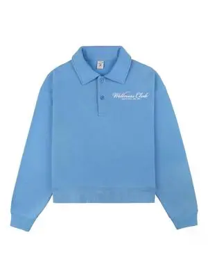 Sporty & Rich Button Detailed Sweatshirts Hoodies For Women