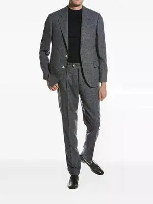 Brunello Cucinelli Checked Two-button Suit