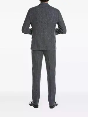 Brunello Cucinelli Checked Two-button Suit