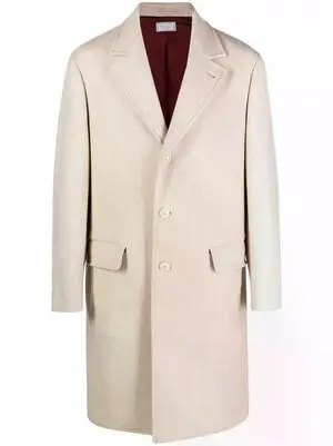 Brunello Cucinelli Notched-lapels Single-breasted Coat