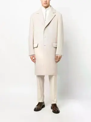 Brunello Cucinelli Notched-lapels Single-breasted Coat
