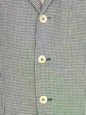 Brunello Cucinelli Pied-de-poule Linen Blazer