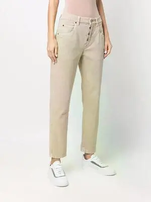 Brunello Cucinelli Cropped Chino Trousers