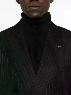 Givenchy Stripe-pattern Double-breasted Blazer