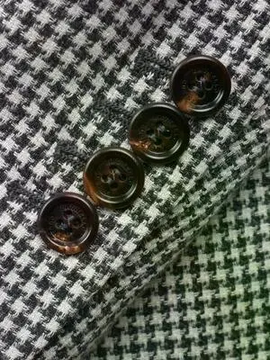 Brunello Cucinelli Houndstooth Suit - Black