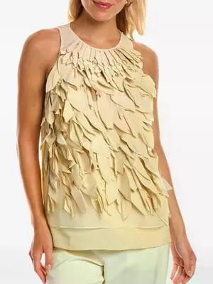 Brunello Cucinelli Pleated Petals Blouse