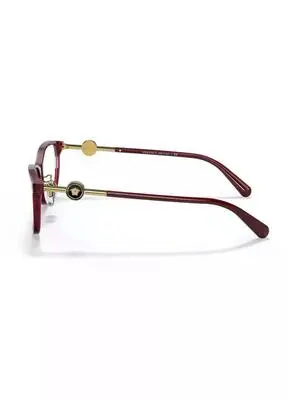 Versace Medusa Medallion Glasses - Red