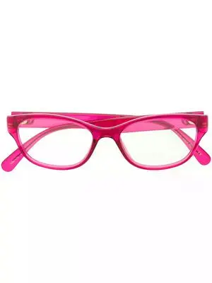 Gucci Square-frame Glasses - Pink