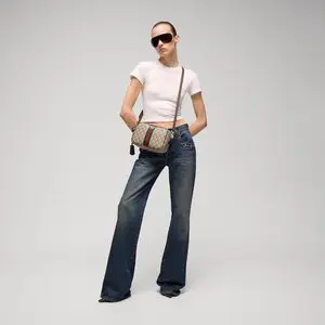 Gucci Ophidia Small Camera Bag - Beige