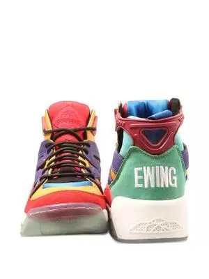 EWING Multicoloured Cut-out High-top Trainers
