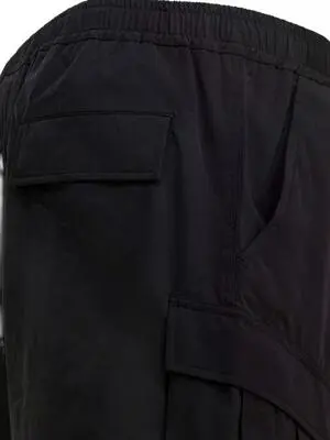 DAIWA PIER39 Cargo Pocket Elastic-waist Shorts - Black