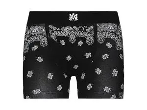 Amiri Bandana Boxers - Black/white