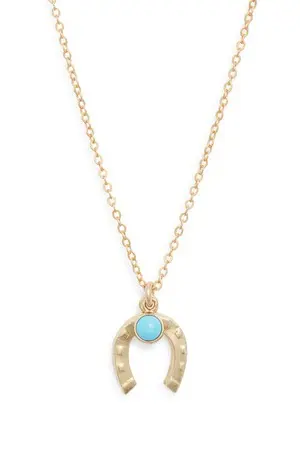 SET & STONES Dixie Pendant Necklace - Gold
