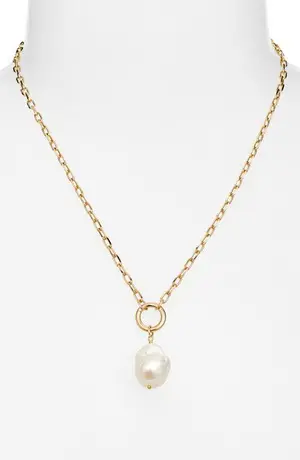 SET & STONES James Baroque Pearl Necklace