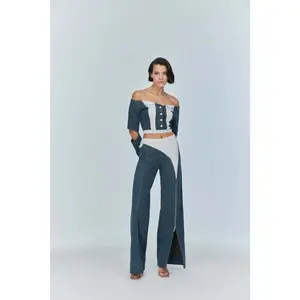 Jendue Wide Leg Bottoms For Women