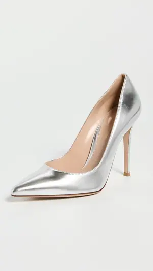 GIANVITO ROSSI Nappa Silk Stiletto Heels