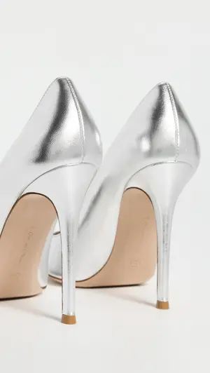 GIANVITO ROSSI Nappa Silk Stiletto Heels