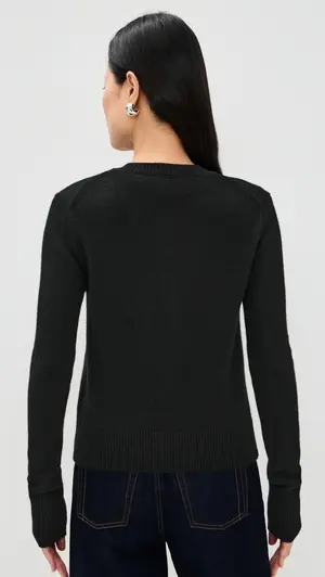 A.L.C. Skyler Cashmere Cardigan - Black