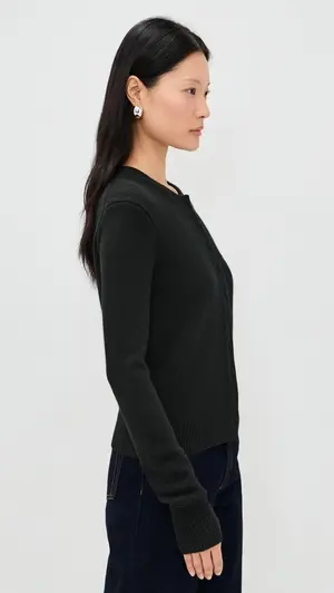 A.L.C. Skyler Cashmere Cardigan - Black