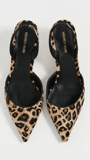 Veronica Beard Caroline Print Heels